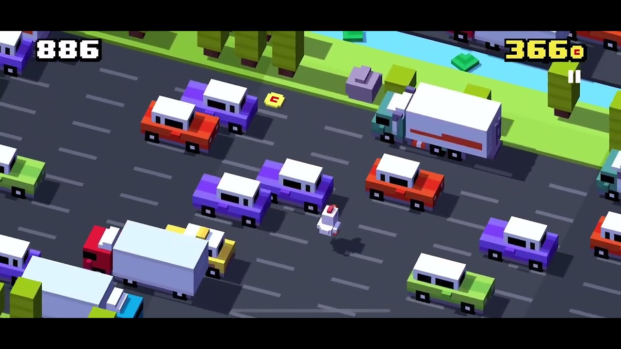 Crossy road score 1509 highest score ever! - YouTube