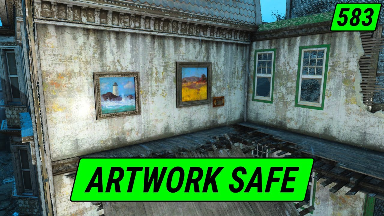 Artwork Stash | Fallout 4 Unmarked | Ep. 583 - YouTube