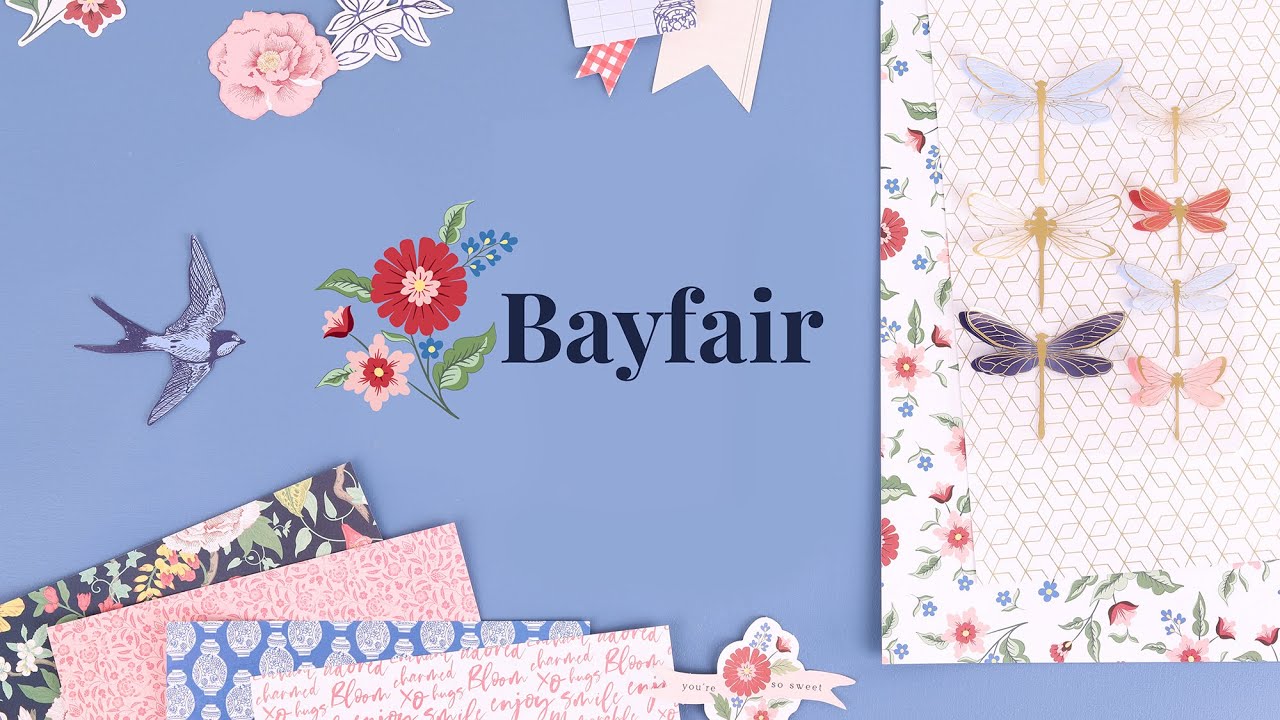 Rosie's Studio - BAYFAIR Collection Overview #unboxing #papercraft # ...
