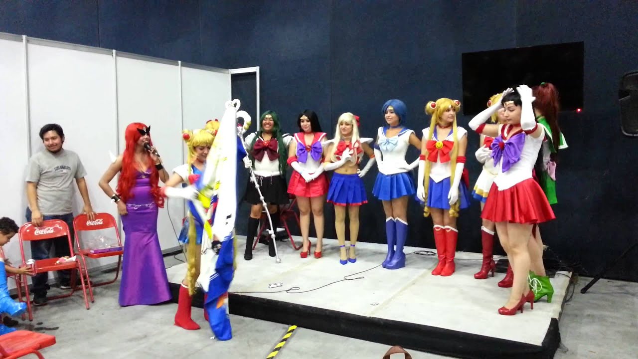 Sailor Moon Cosplay Cintermex Animex 2014 - YouTube