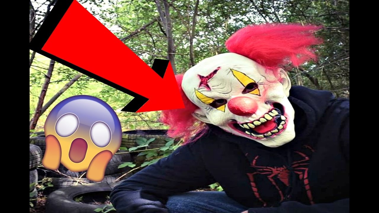 MY STALKER KILLER CLOWN TOOK MY CAMERA!! *HE TRIED TO BREAK IT!!* - YouTube