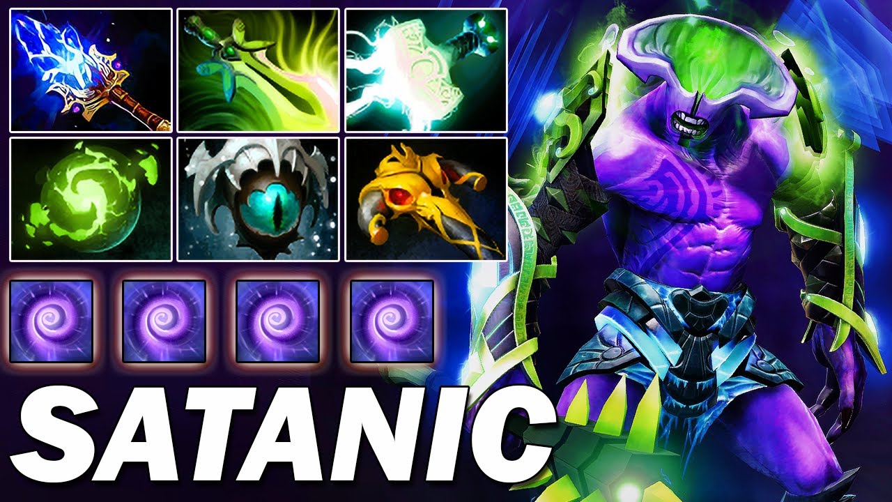 Satanic's Faceless Void: Dominating as a Strong Carry - Dota 2 Pro Full ...