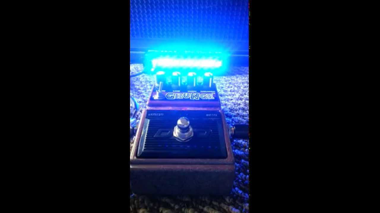 Modified DOD FX69B Grunge Distortion Pedal - YouTube