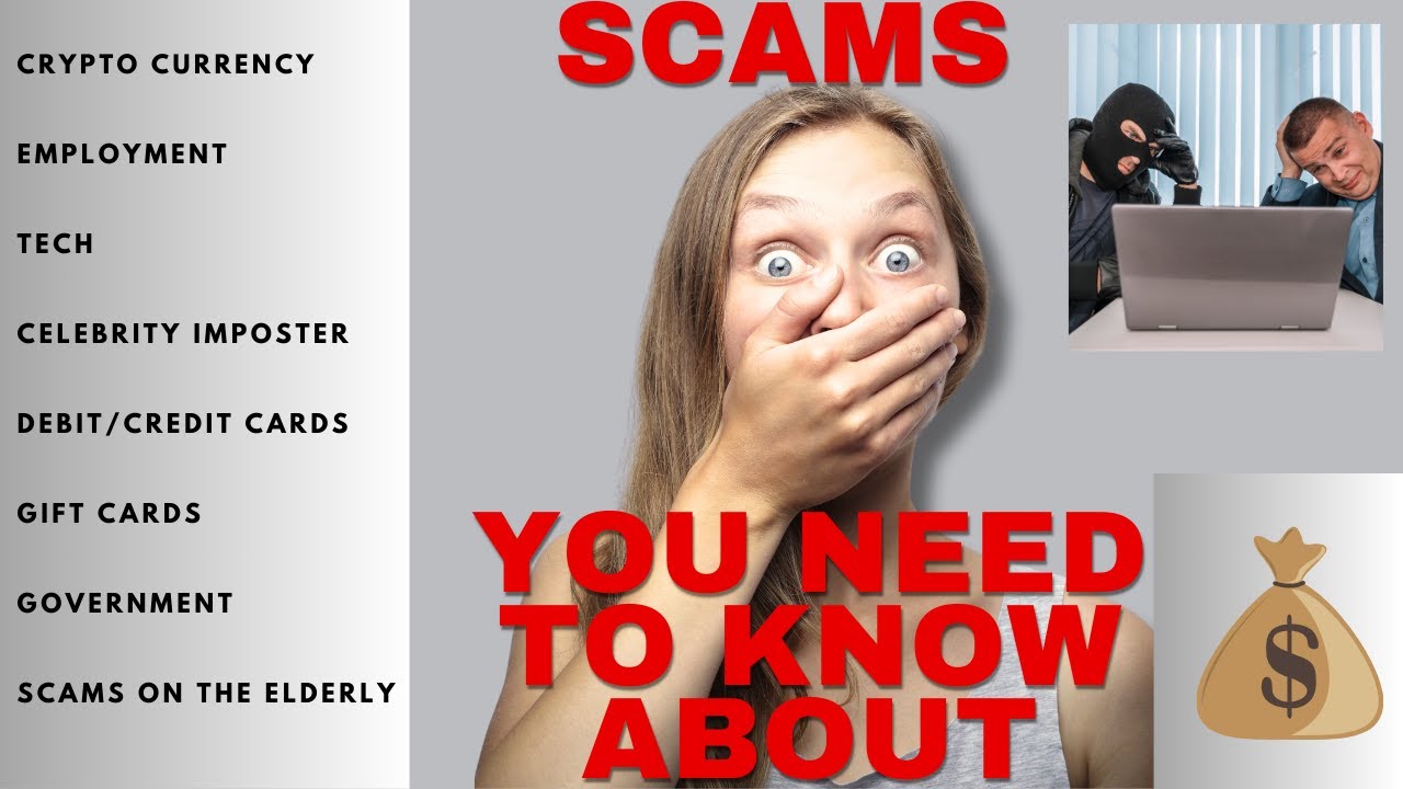 SCAM ALERT!! THE TOP SCAMS THAT EVERYONE NEEDS TO KNOW ABOUT! - YouTube