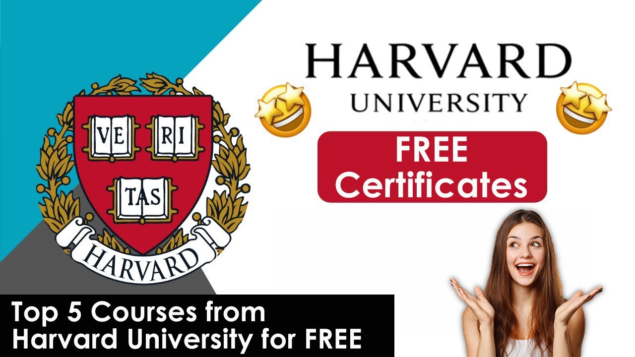 Harvard University 5 Courses for Absolute Beginners | Free Certificate ...