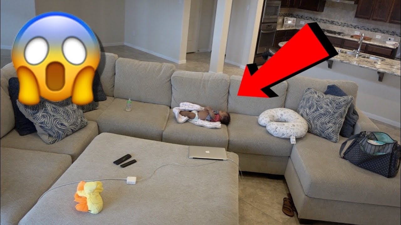 LEAVING BABY HOME ALONE PRANK ON BOYFRIEND - YouTube