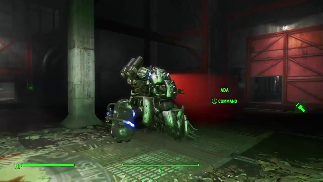 Fallout 4 - Eyebot Pod Blueprints Location! Automatron DLC - YouTube
