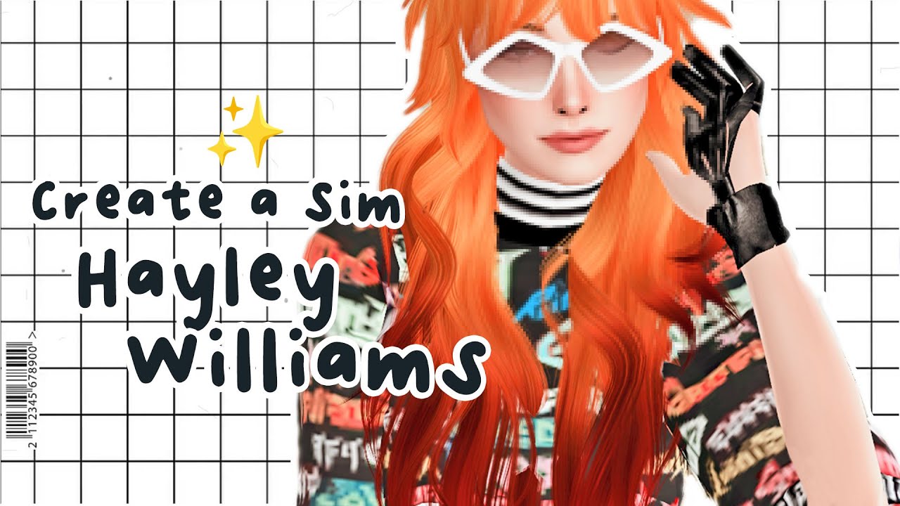 Cas Sims Hayley Williams - The Sims 4 - YouTube