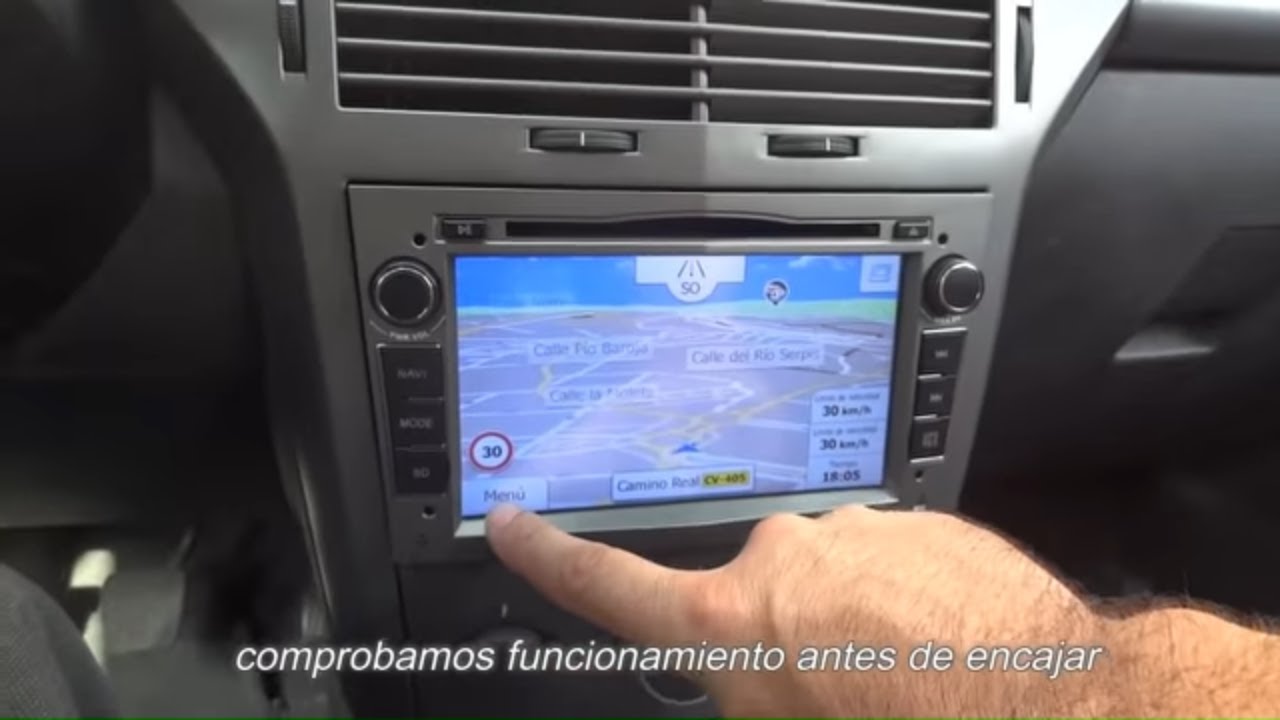 Installation screen Opel Astra H, Vauxhall Corsa, Zafira, Vectra C ...