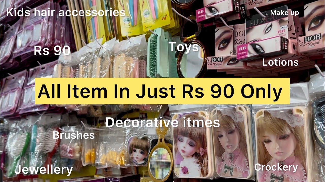 All Items in Rs 90 || Each and every item in Rs 90 || 90 Rs Shop In ...