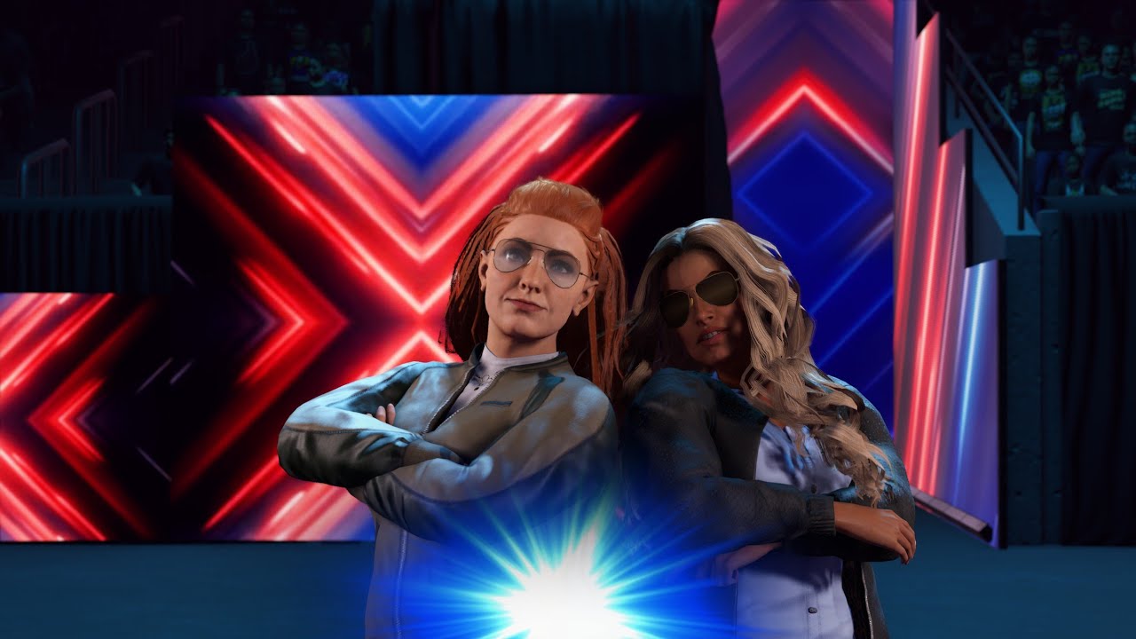 WWE 2K24 MyRise Gameplay Unleashed - Tag Match with Trish Stratus vs ...