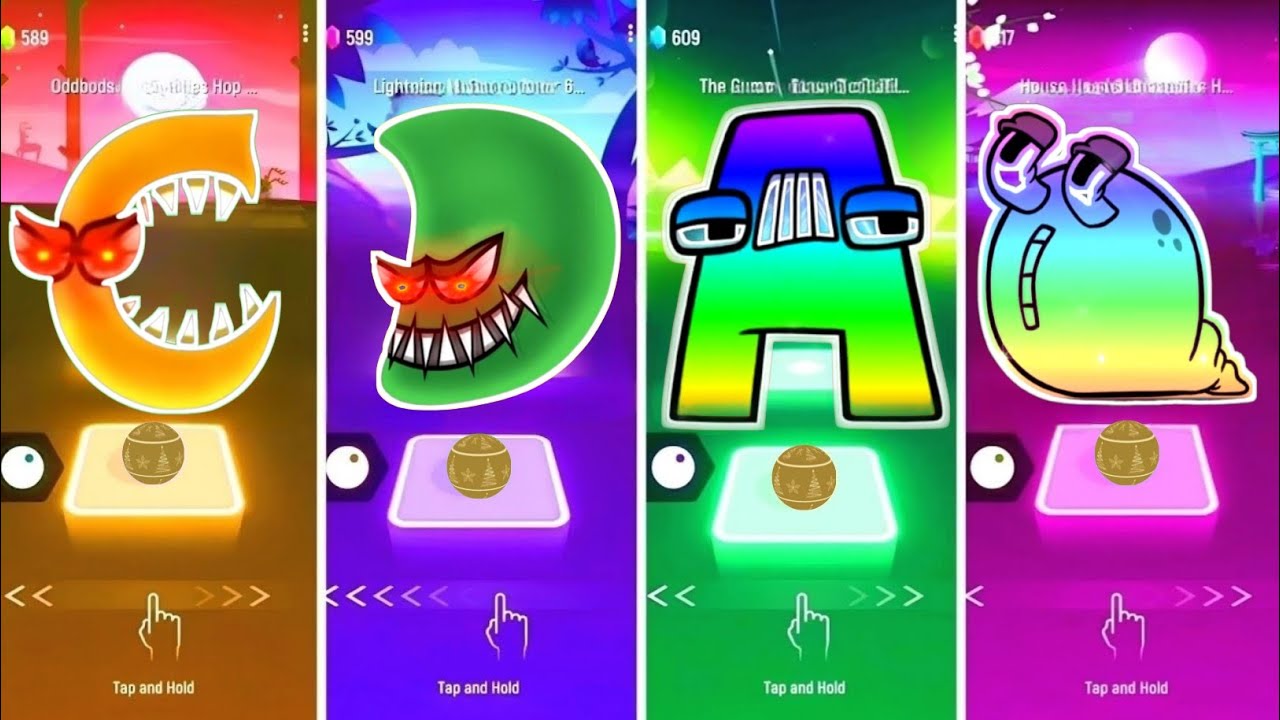 Evil Alphabet Lore - C 🆚 D 🆚 Rainbow Alphabet Lore - A 🆚 Q. 🎶 Who Is ...