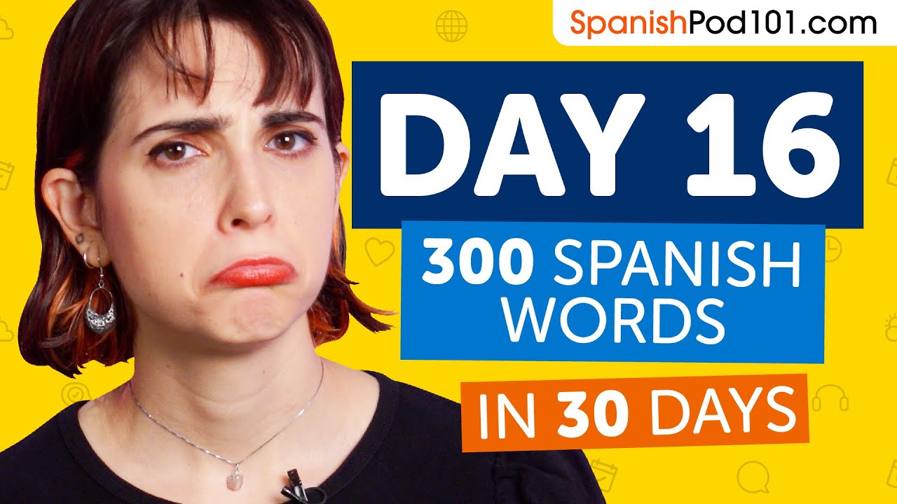 Day 16 160 300 Learn 300 Spanish Words In 30 Days Challenge YouTube day-16-160-300-learn-300-spanish-words-in-30-days-challenge-youtube