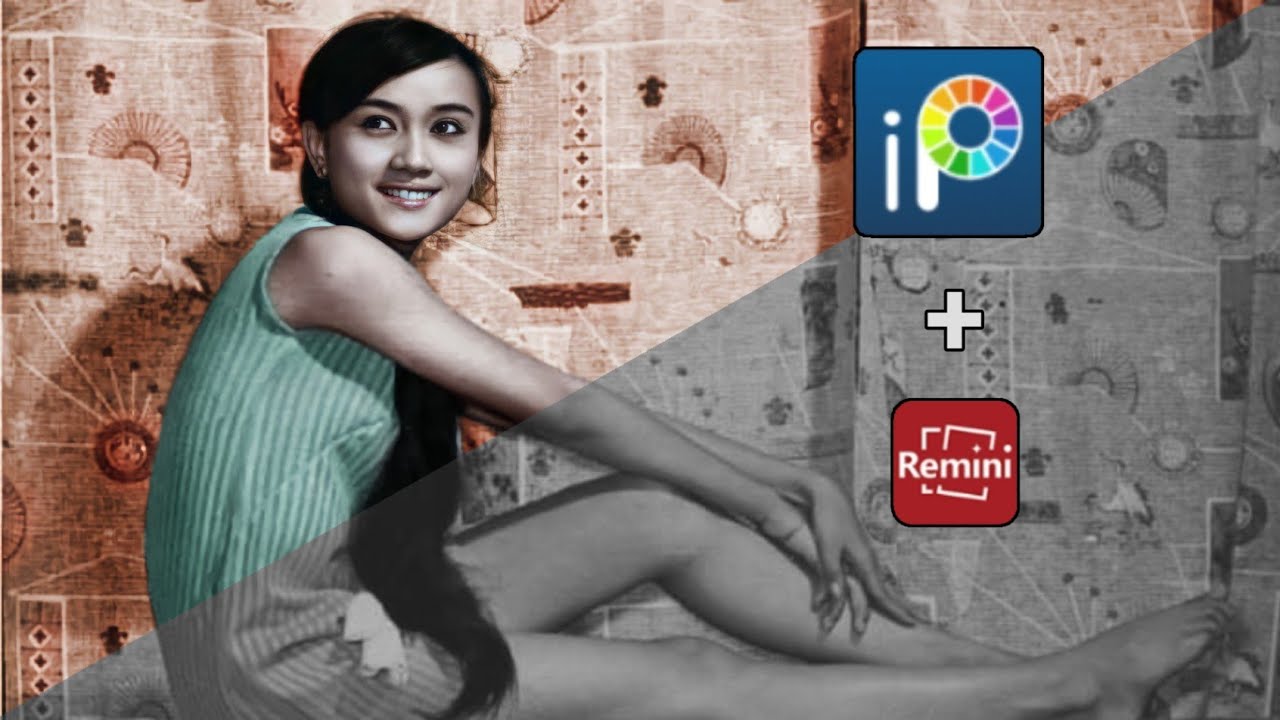How to Colorize Black and White Photo using ibisPaint X - YouTube