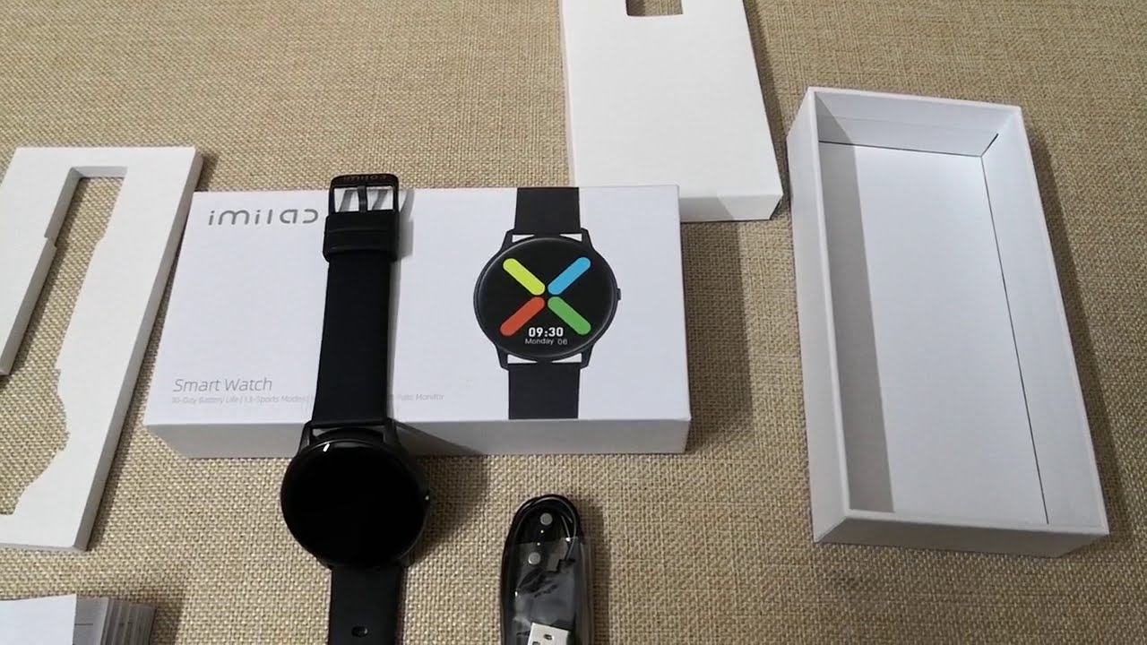 Imilab k66 smart watch 30days battery life - YouTube