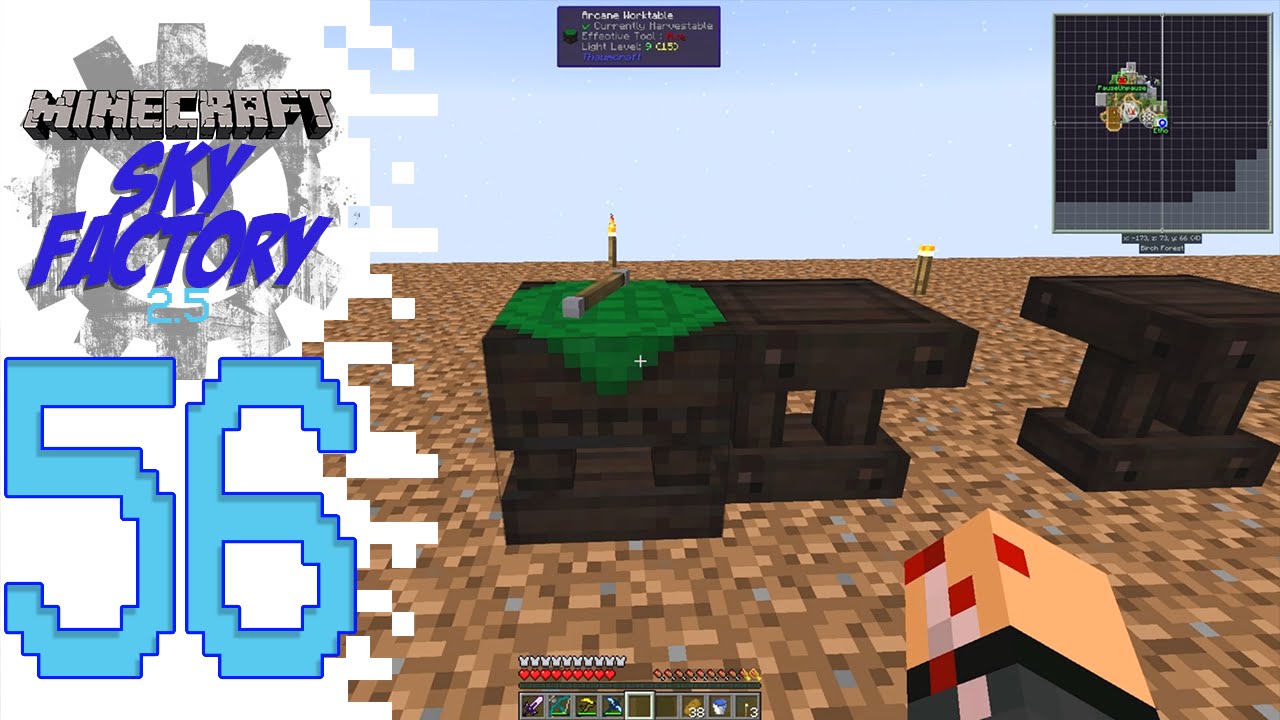 Sky Factory 2.5 (Modded Minecraft) - EP56 - Enough Tables? - YouTube