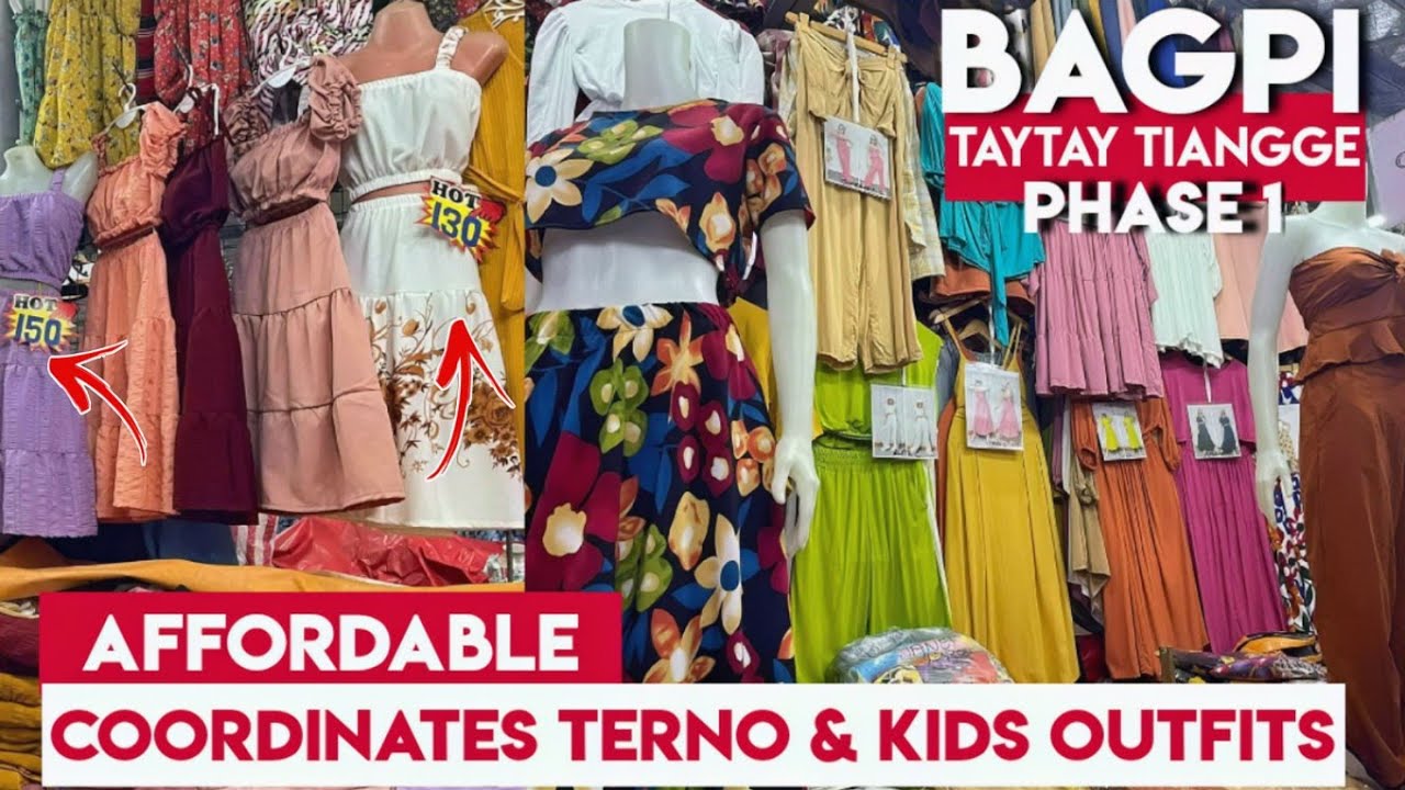 TAYTAY TIANGGE: BAGPI Affordable Coordinates & Kids Outfits | Detailed ...