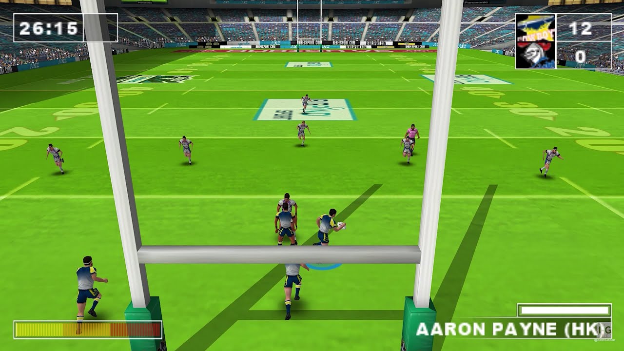 Rugby League Challenge - PSP Gameplay (4K60fps) - YouTube