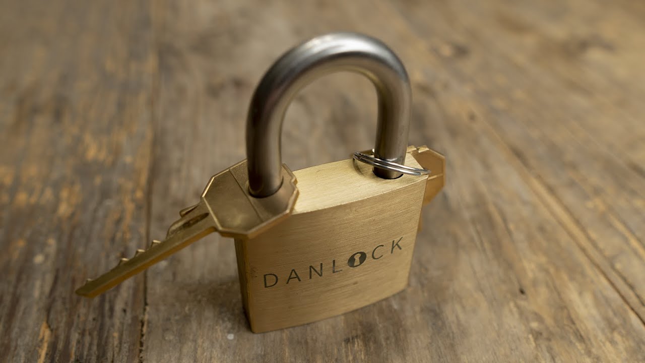 Solving the very clever DanLock puzzle - YouTube