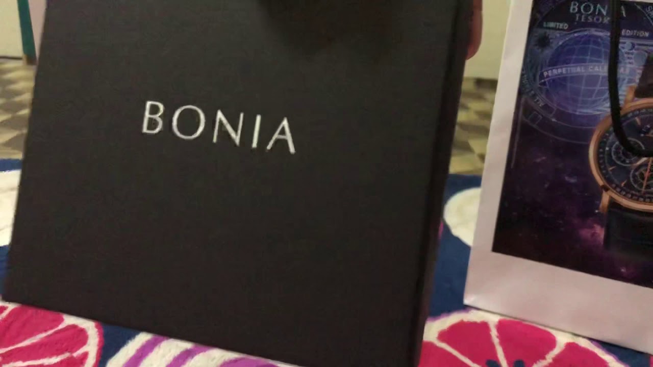 LIMITED EDITION BONIA WATCHES (Unboxing) - YouTube