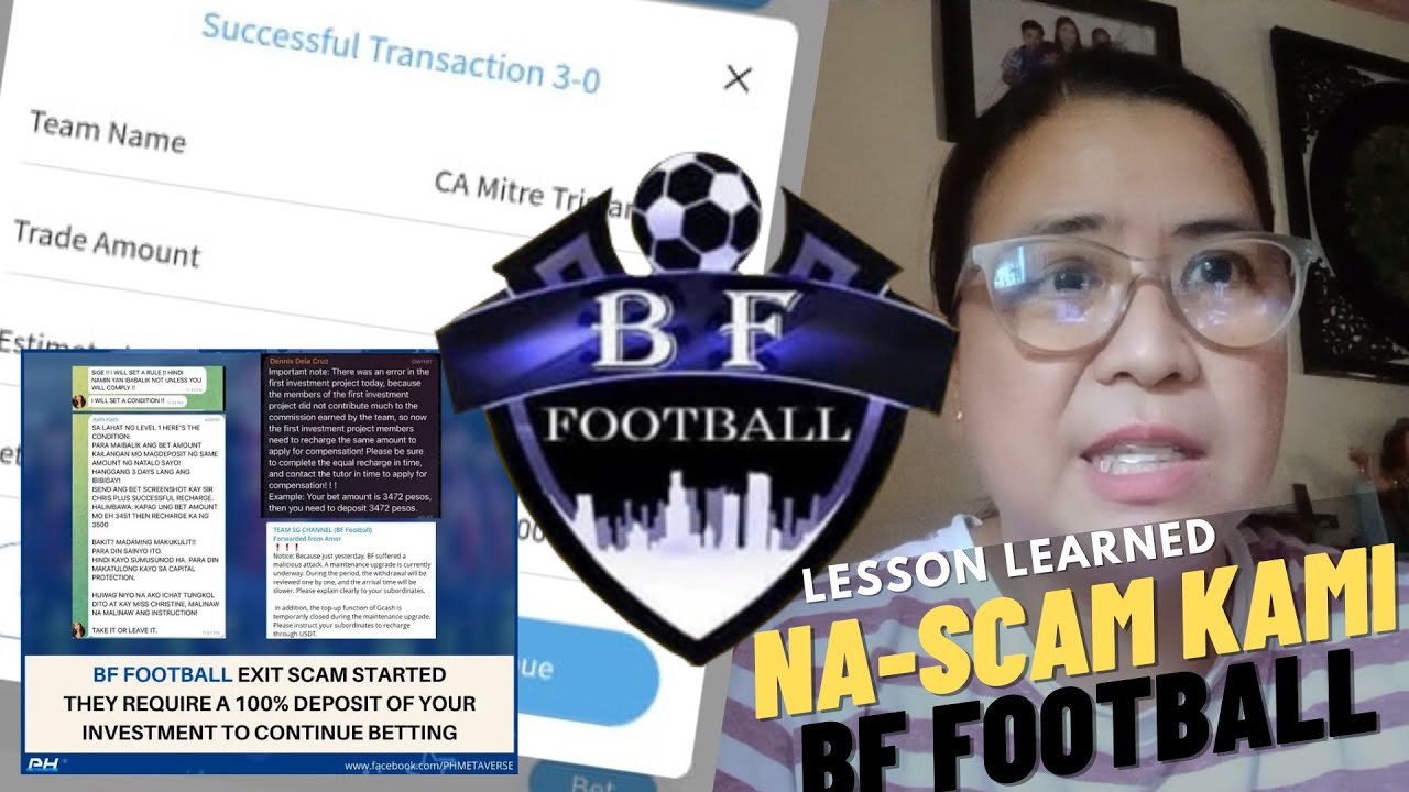 BF Football | Scam & Lesson Learned - YouTube