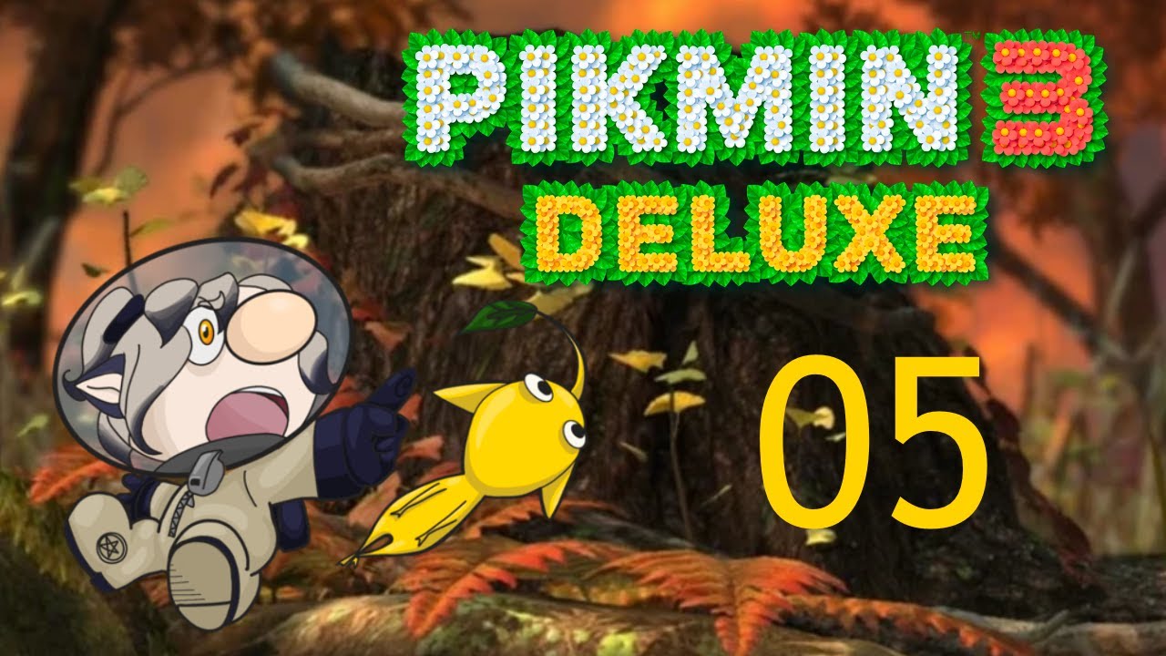 THIS BEE HAS STRINGS | Pikmin 3 Deluxe -5- - YouTube