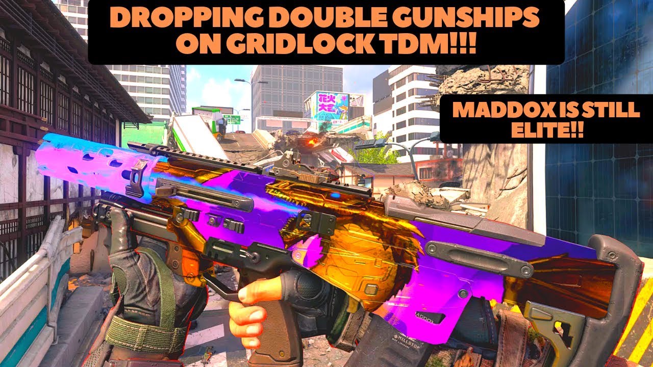 WE GET 2 GUNSHIPS ON GRIDLOCK TEAM DEATHMATCH!!! (black ops 4) - YouTube