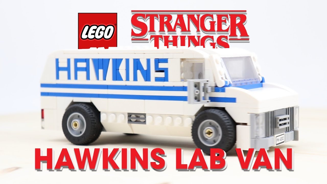 HOW to BUILD a LEGO Hawkins Lab Van From STRANGER THINGS! // Custom ...