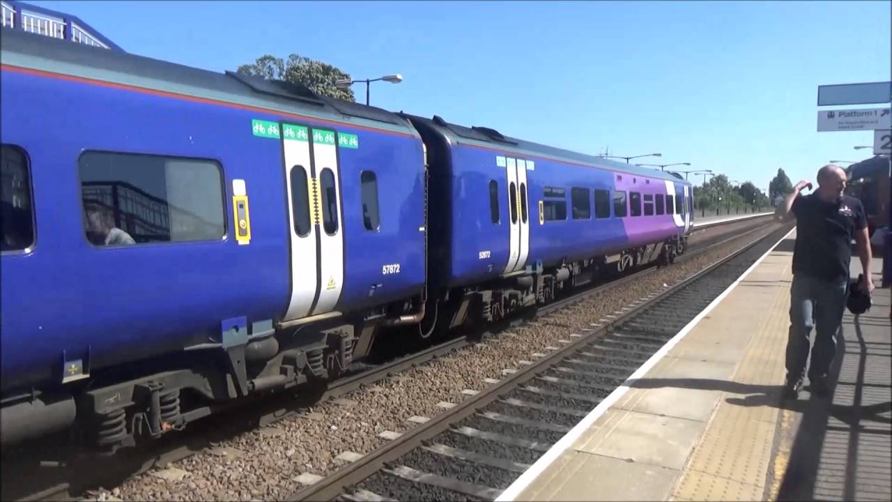 Trains at Brough - 12/08/2016 - YouTube