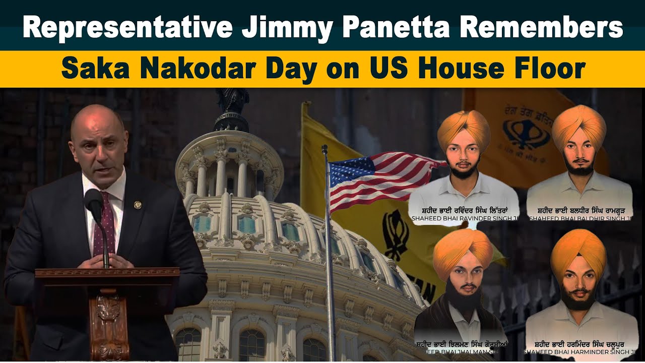 Representative Jimmy Panetta Remembers Saka Nakodar Day on US House ...