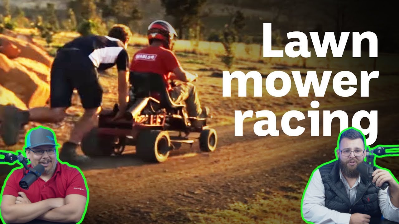 Americans React to Australia Lawn Mower Racing | The Bream Creek Bulls ...