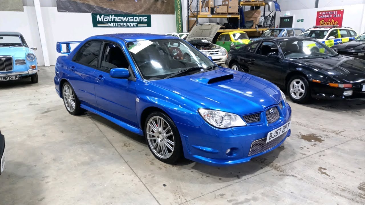2007 SUBARU IMPREZA GB270 | MATHEWSONS CLASSIC CARS | AUCTION: 5, 6 & 7 ...