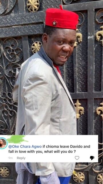 someone Asked me - if Chioma leave David0 and fall in love with me ...