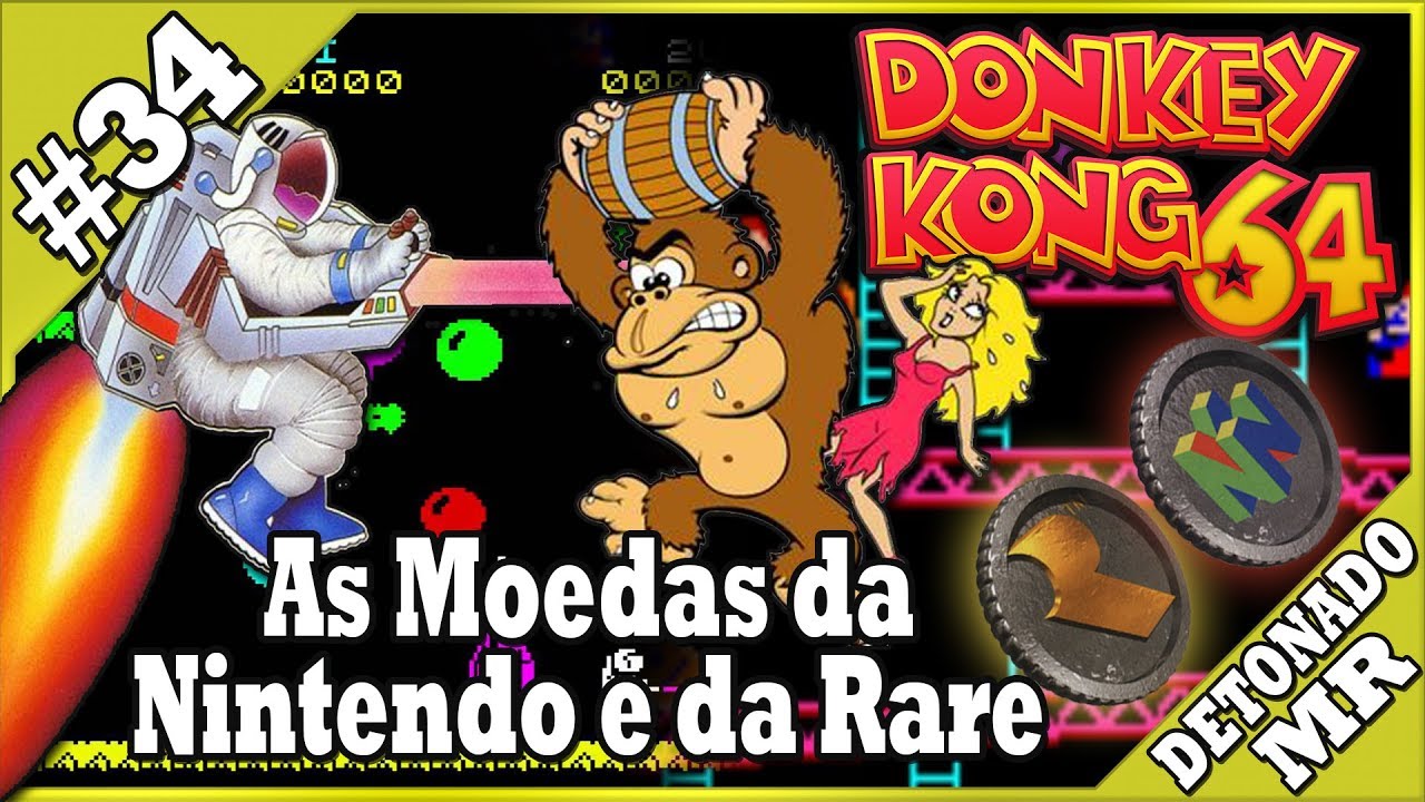 Donkey Kong 64 Parte 34 - A última chave do K. Lumsy - YouTube