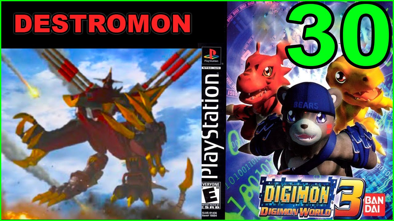 Digimon World 3 - #30 – DESTROMON, o digimon mais forte de todos ...