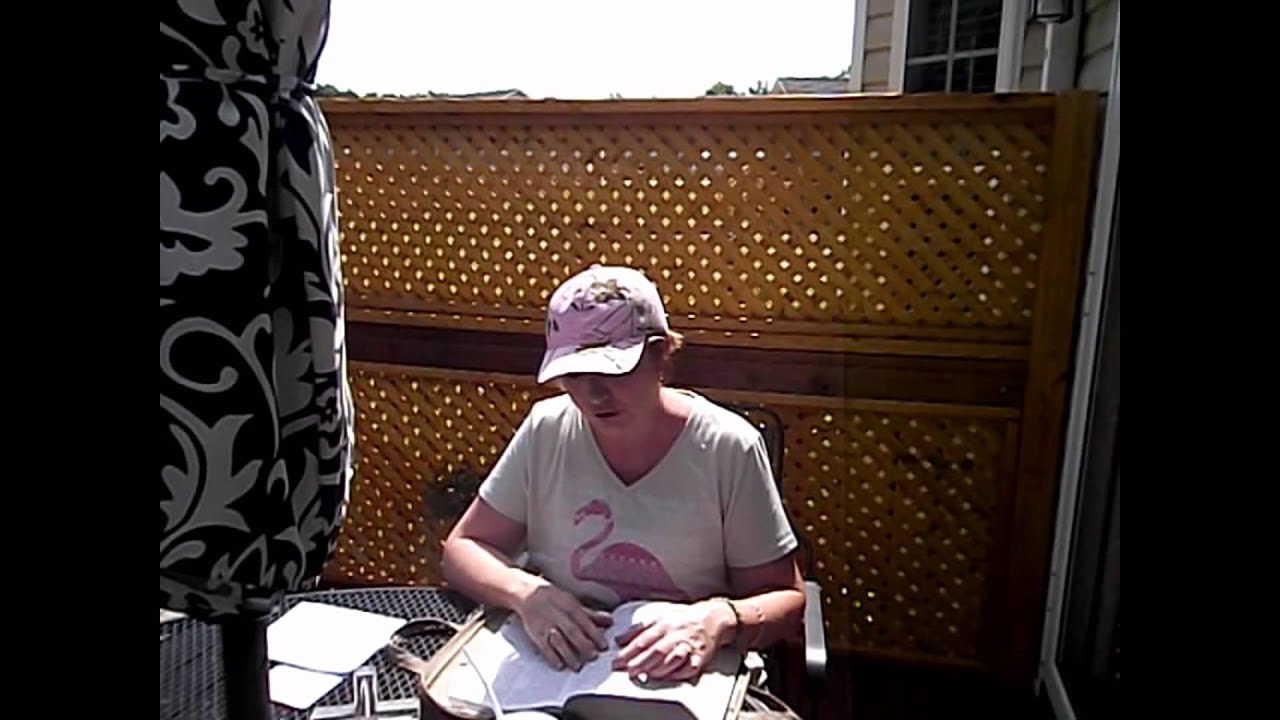 Bible Reading # 21 with Angela Allen on June 24, 2014 - 1st Peter 4 ...