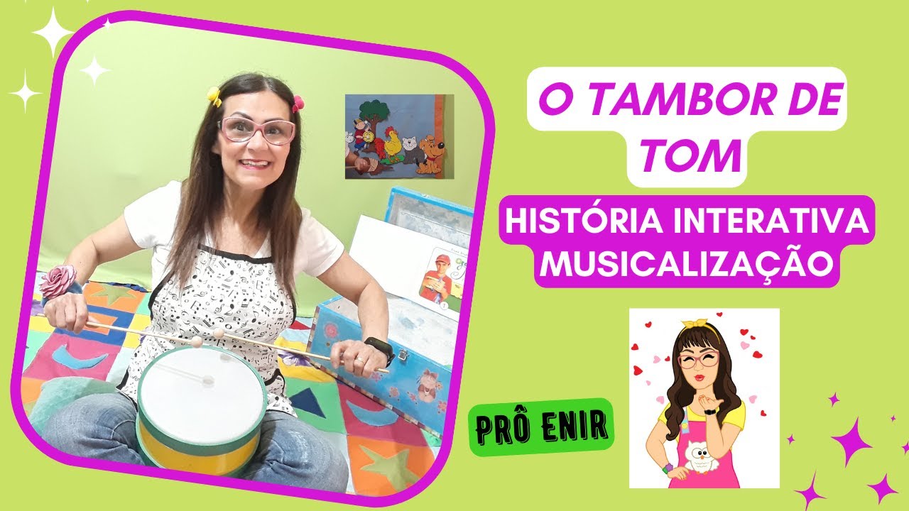 O tambor do Tom faz tum - Prô Enir - YouTube
