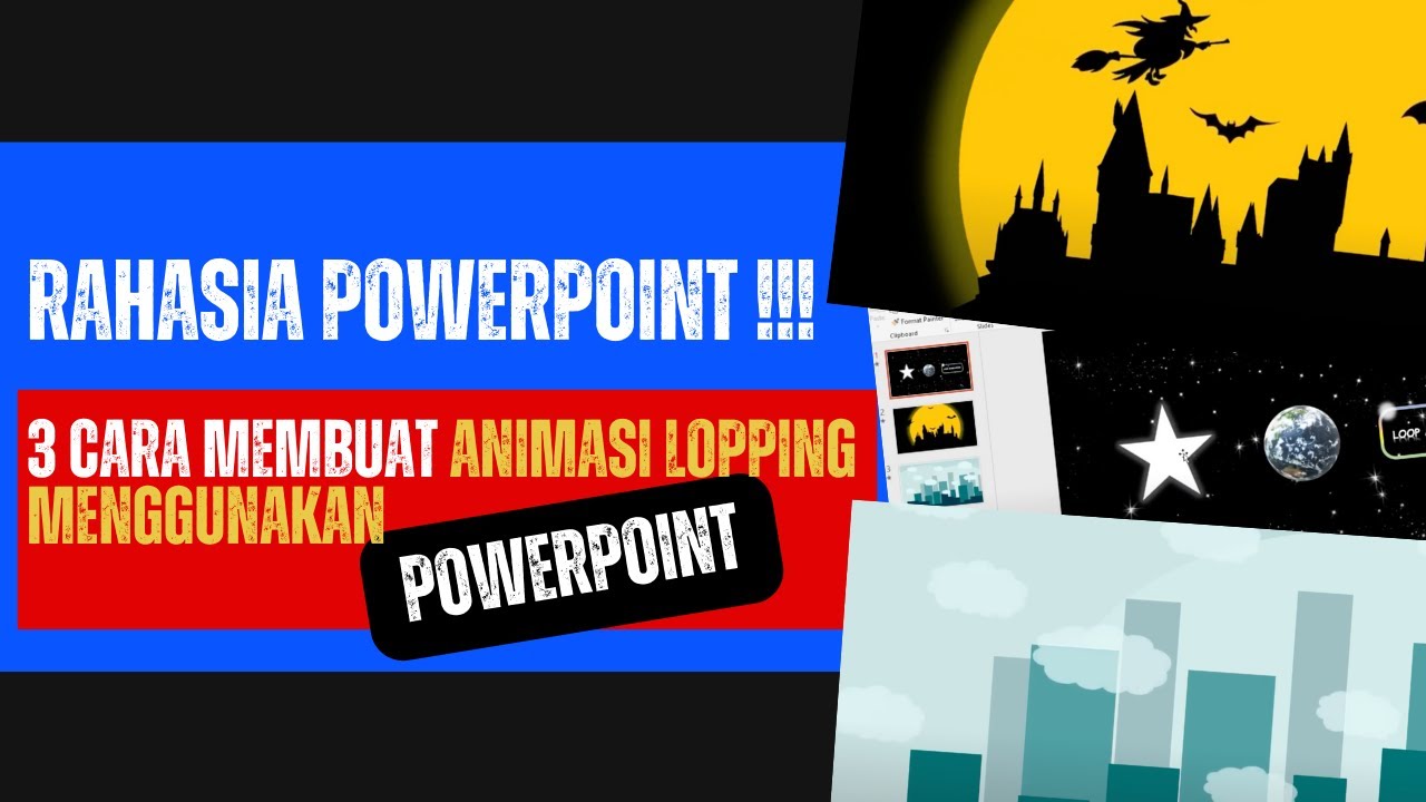 Rahasia PowerPoint: 3 Cara Membuat Animasi Looping Menggunakan ...