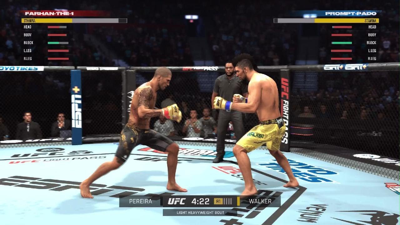 UFC 5- Left hook shot! - YouTube