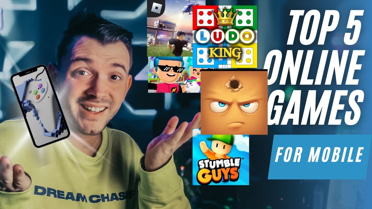 Playing top 5 online games on Android - YouTube