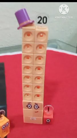 numberblocks 20s and 1s part 2 - YouTube