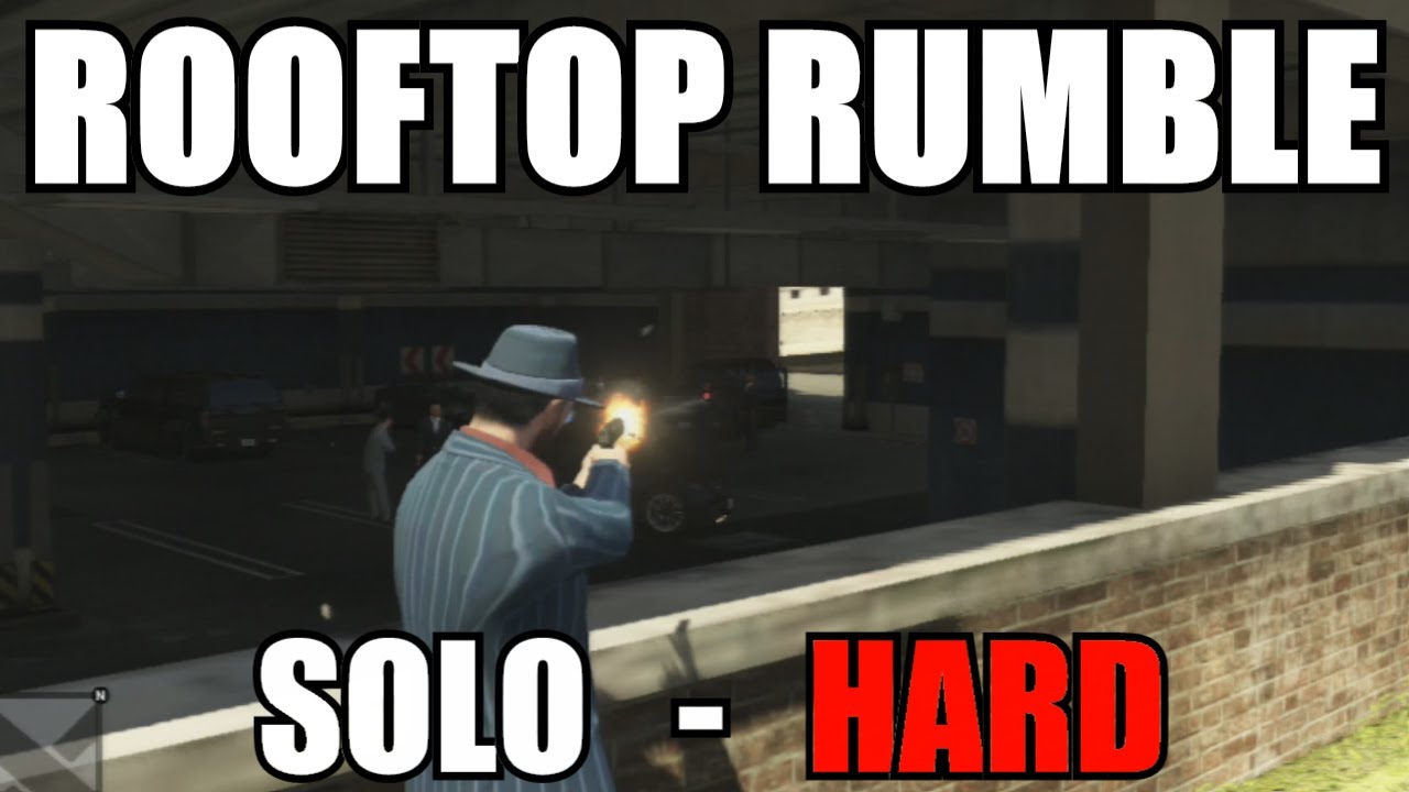 $280,000+ per Hour GTA V Online! - Rooftop Rumble SOLO Hard -No glitch ...