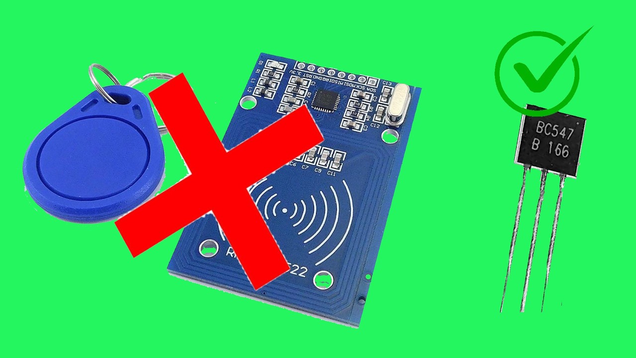 DIY RFID Using Transistor | No Arduino Needed - YouTube