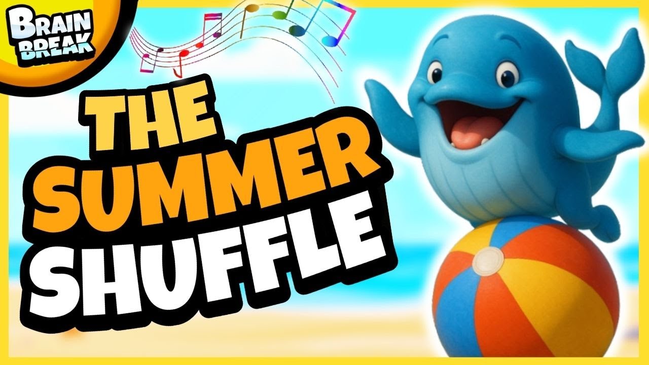🌞 The Summer Shuffle | Brain Break | Freeze Dance | Brain Breaks ...