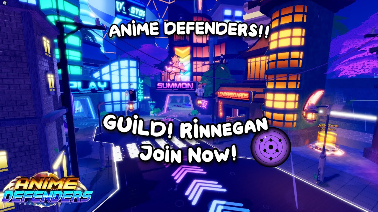 Anime Defender | Guild / Content on the Way - YouTube