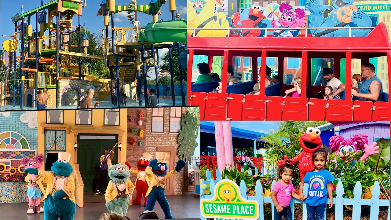 Sesame Place- Philadelphia Full Tour 2024 // Summer Fun With Elmo And ...