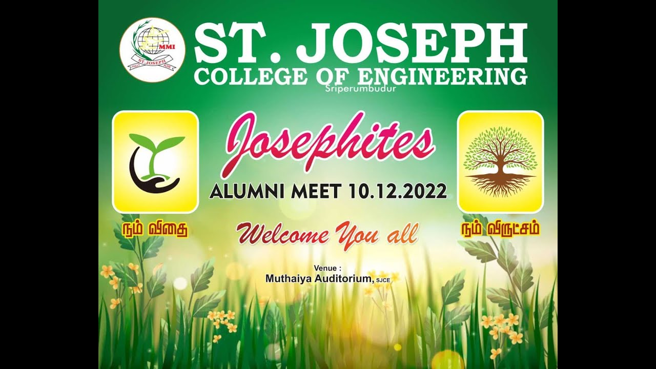 SJCE Alumni Meet 2022(promo) - YouTube