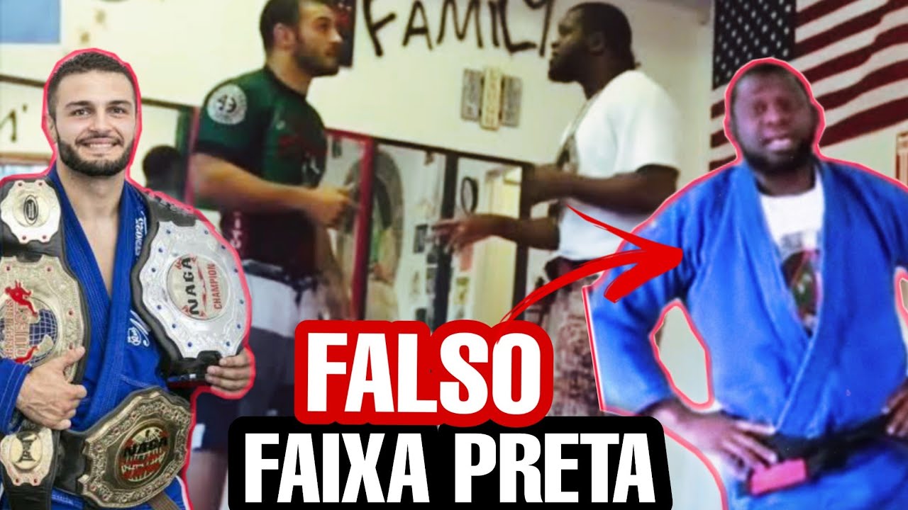 JAY QUEIROZ - O triste fim de um FALSO faixa preta... - YouTube