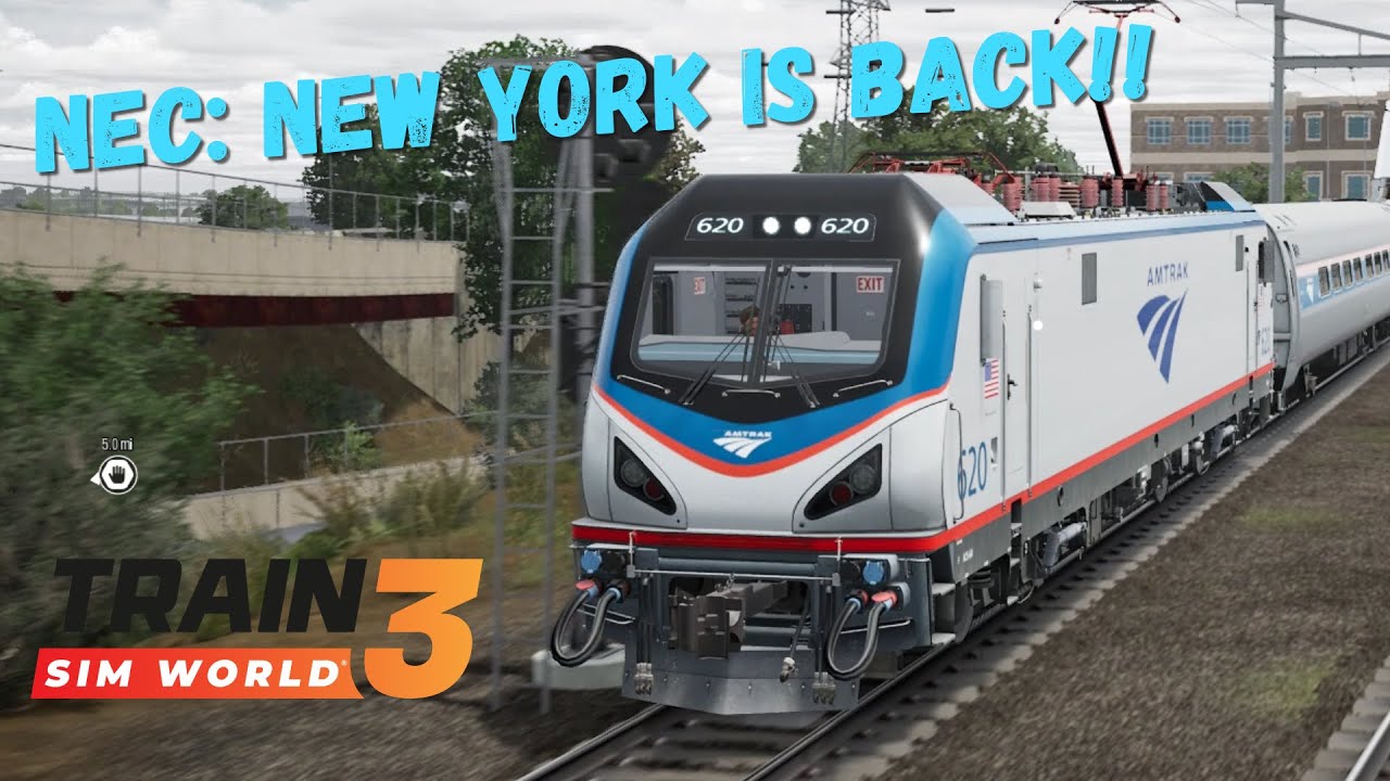 TSW3 NEC: New York - Trenton Ep.11 Back in New York City!! - YouTube