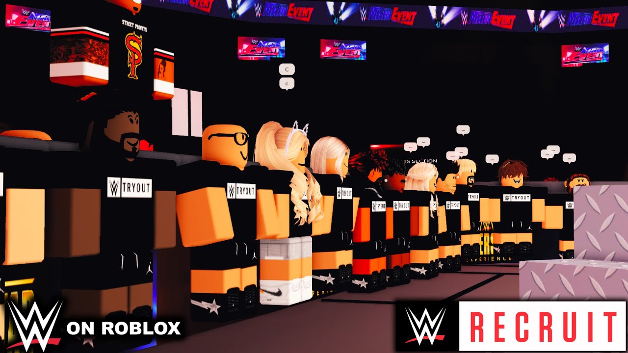 WWE On Roblox: WWE Public Superstar Tryout - 3:00 PM ET - October 29th ...